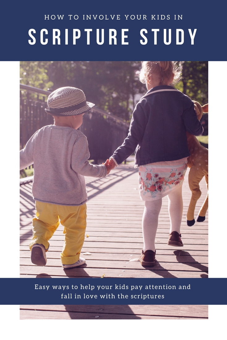 How to Involve Your Kids in Scripture Study | The Good News Tee